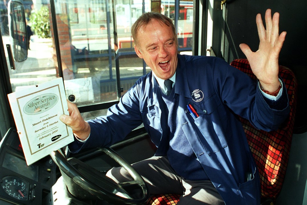 Nostalgic photos show much-loved bus drivers in South Yorkshire during ...
