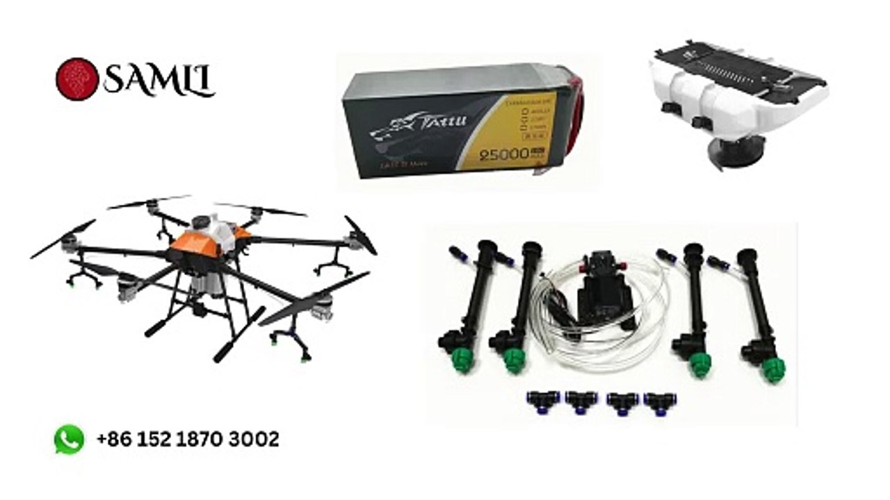 SAMLI AGRICULTURE DRONE - video Dailymotion