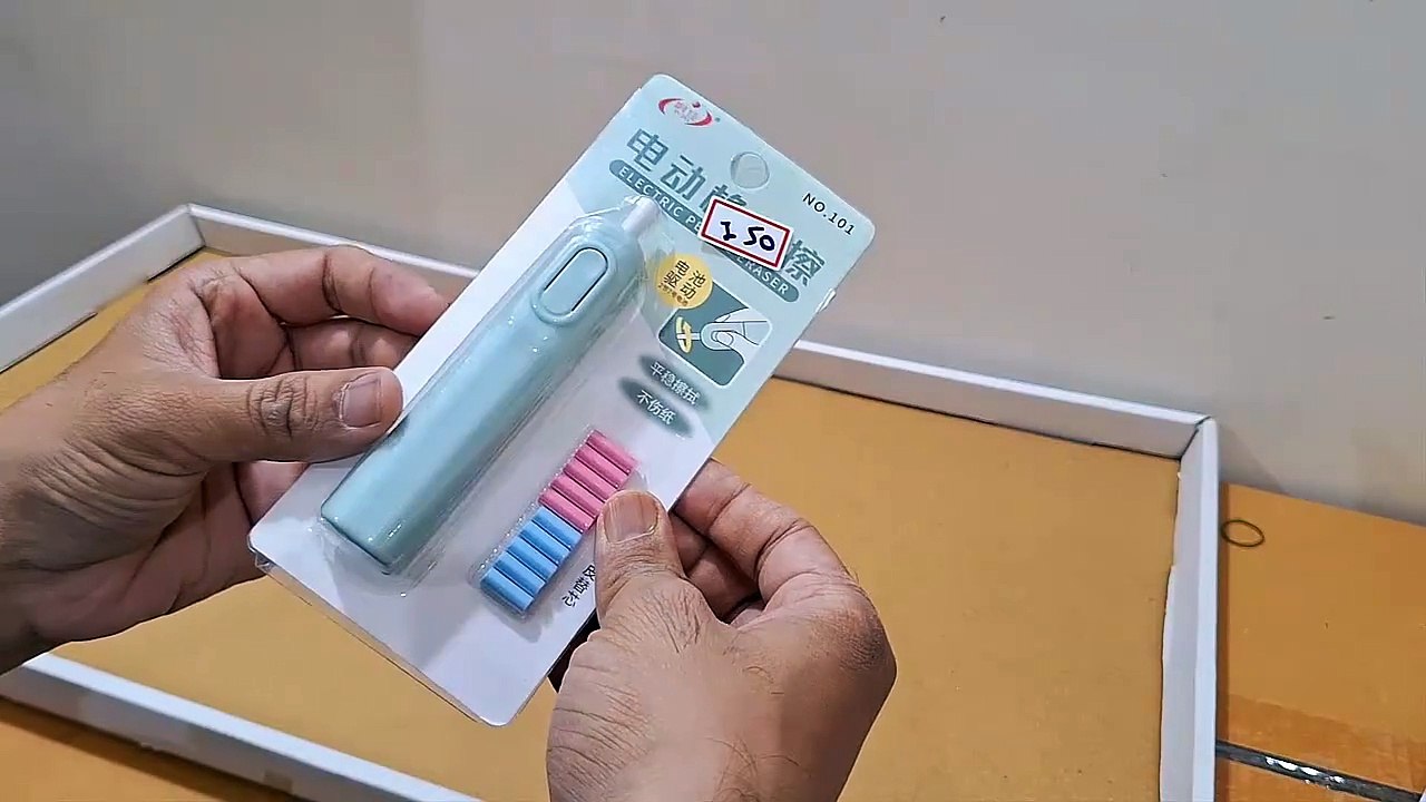 Unboxing and Review of Electric erasers for Artists and Kids with ...
