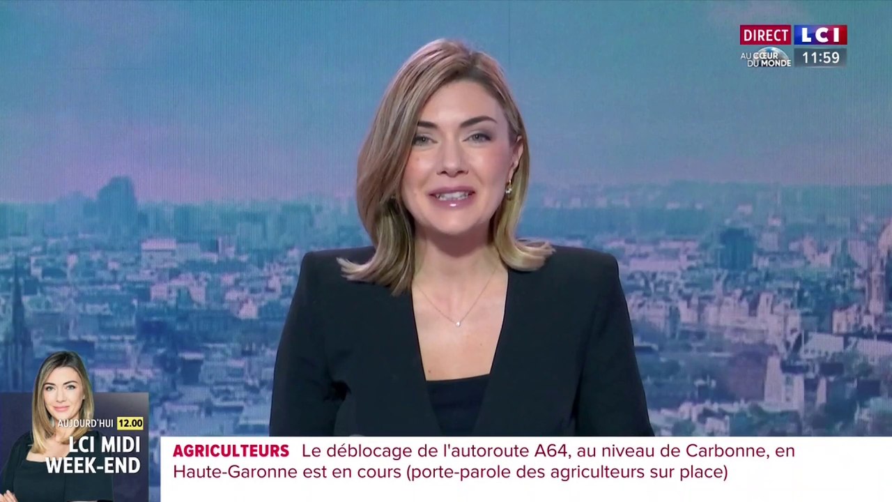 Florence O'Kelly sur LCI (27/01/2024) - Vidéo Dailymotion