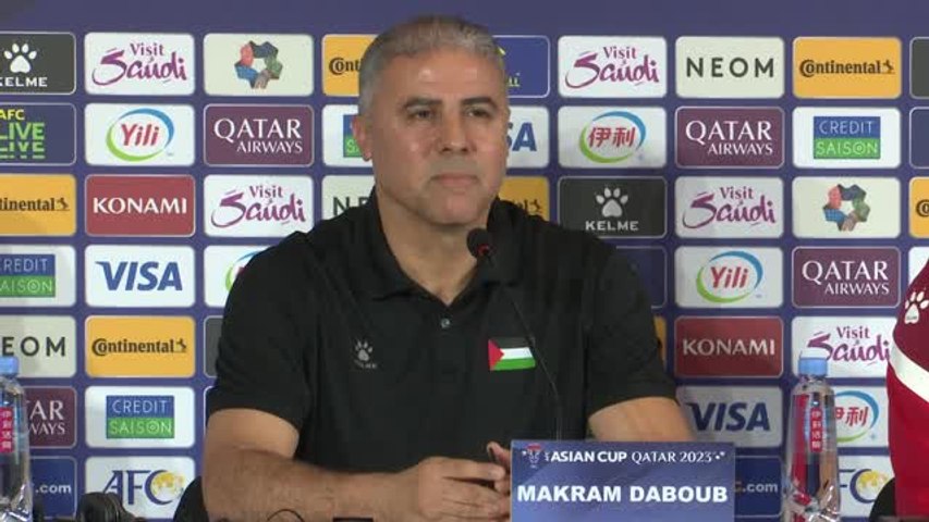 Palestine : Makram Daboub : ''Nous avons confiance en notre équipe''