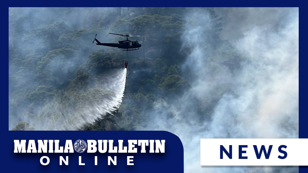 Philippine Air Force to the rescue as wildfire spreads in Benguet ...