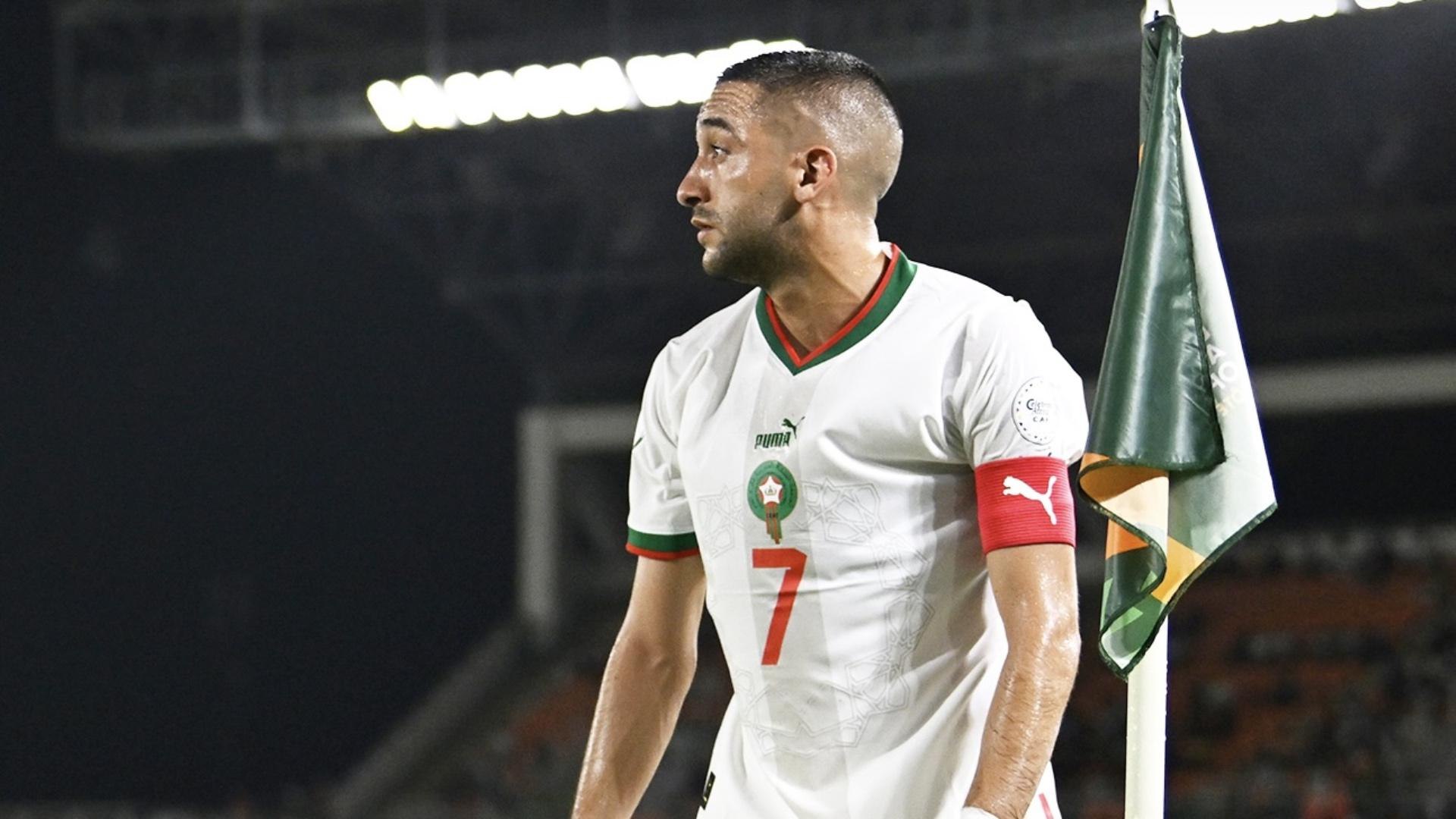 Morocco on Edge Over Hakim Ziyech: Will He Play in AFCON Round of 16 ...