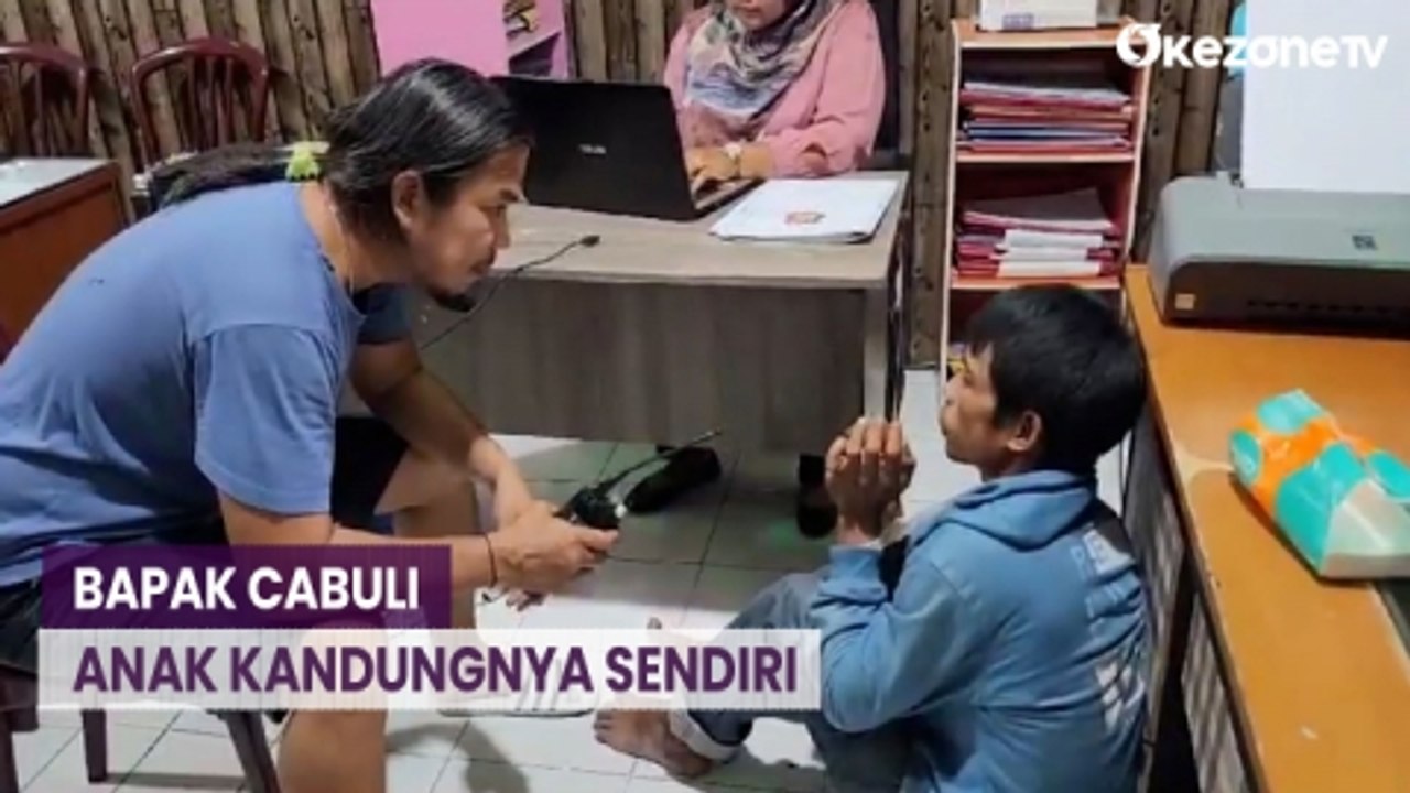 Kecanduan Film Porno, Bapak Tega Cabuli Anak Kandung di Padang - video Dailymotion