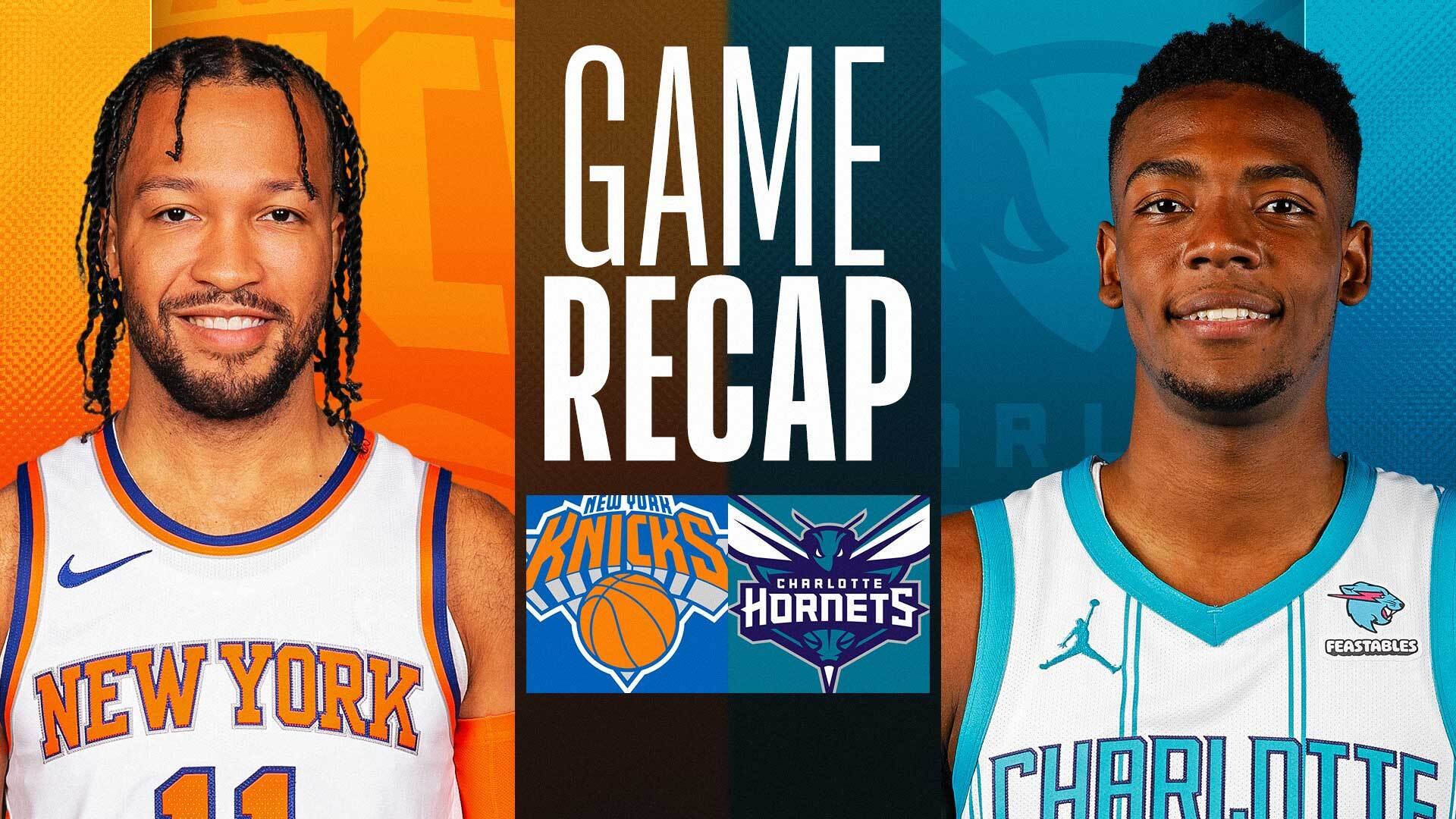 NBA : Brunson et les Knicks dominent Charlotte | beIN SPORTS