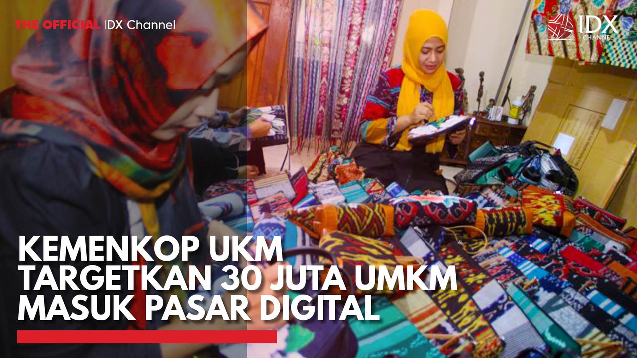 Kemenkop UKM Targetkan 30 Juta UMKM Masuk Pasar Digital - video Dailymotion