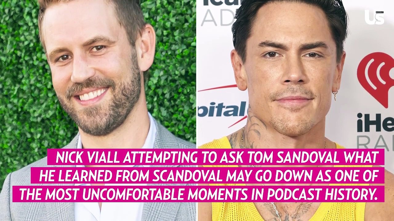 Tom Sandoval Is Chaotic on Nick Viall’s ‘Viall Files’ Podcast - video ...