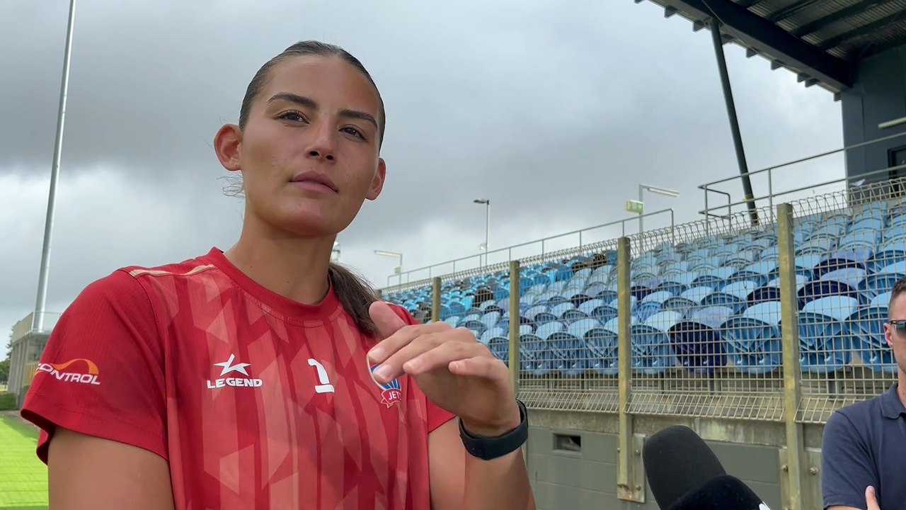 WATCH: Jets goalkeeper Izzy Nino speak about her first ALW experience ...