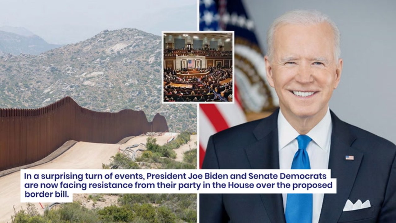 Biden's Border Strategy Faces Resistance From Own Party's Progressives ...