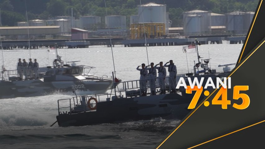 Empat bot tempur FIC G2000 MK II perkasa keselamatan Sabah | Astro Awani