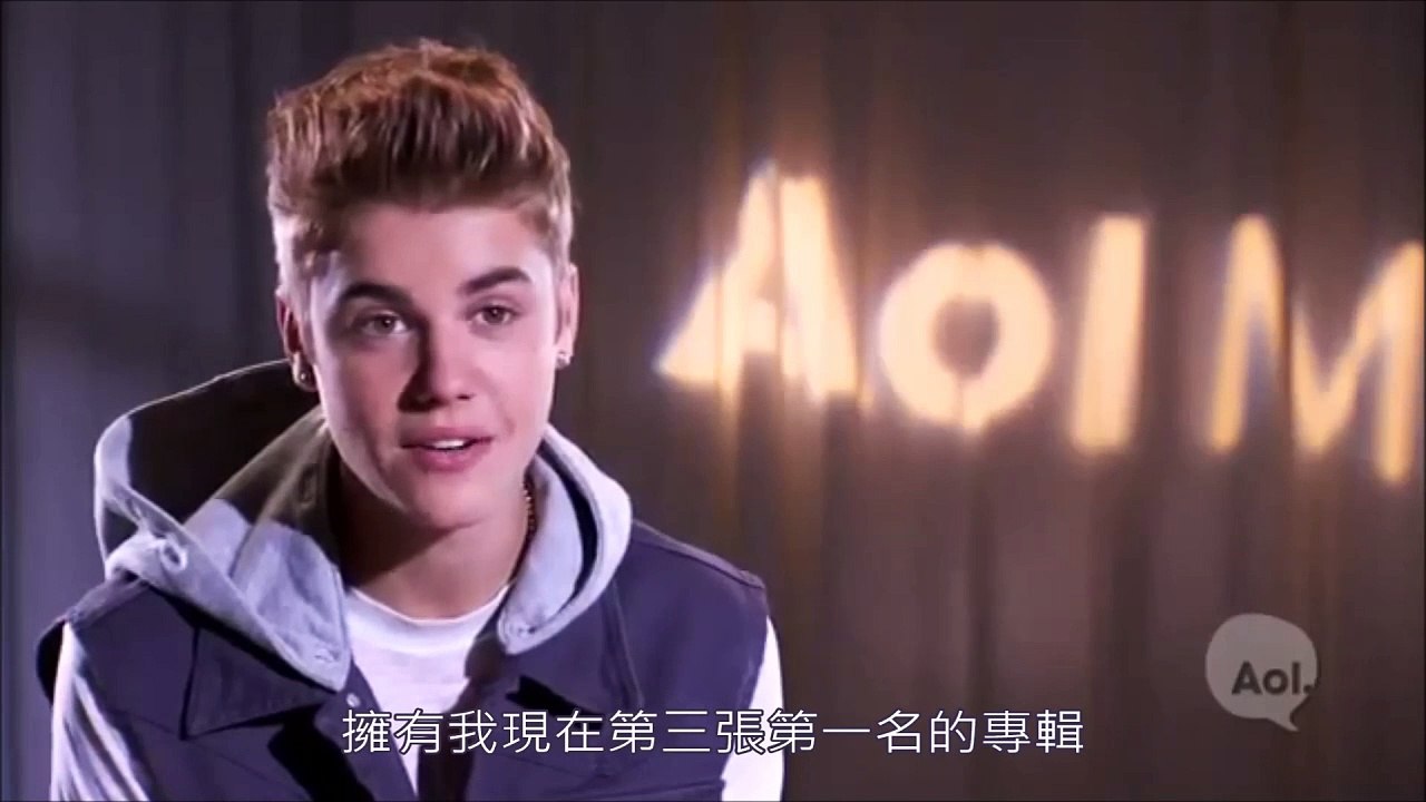 【字幕】Justin Bieber AOL Music Interview 2012.07─影片 Dailymotion