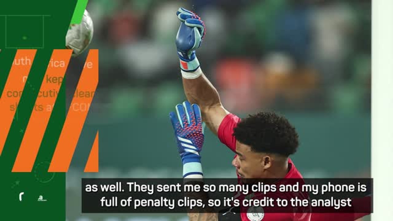 Williams plays down South Africa penalty heroics - video Dailymotion