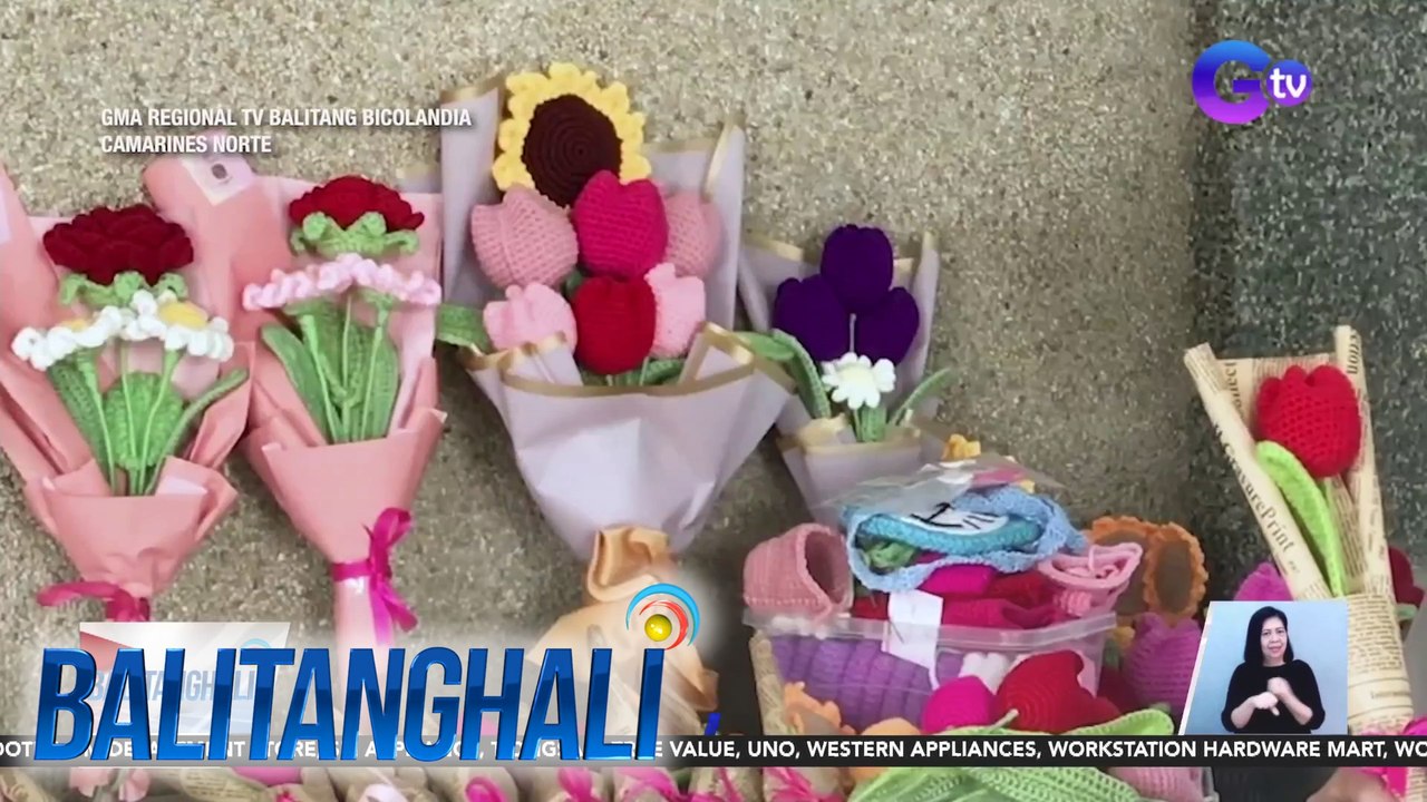 Crochet flowers, pang-matagalang regalo dahil hindi nalalanta | BT ...