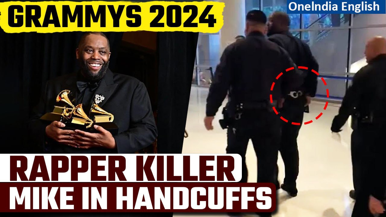 Grammy Awards 2024: Rapper Killer Mike Arrested Post Winning 3 Grammys ...