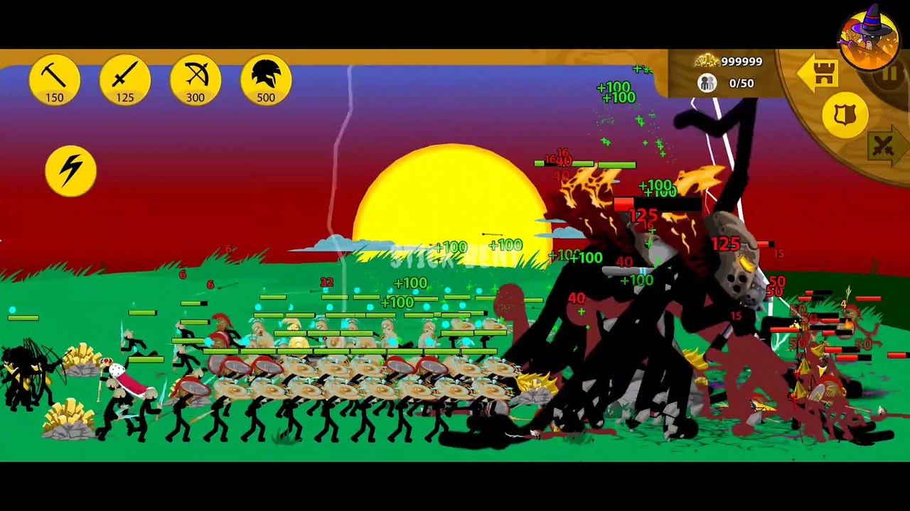 ARMY GIANT SPEARTON GOLDEN VS ARMY SPEARTON GIANT NORMAL | STICK WAR ...