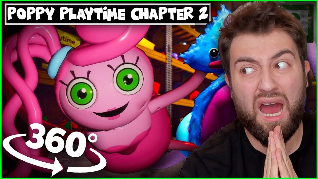 POPPY PLAYTİME CHAPTER 2 MOMMY LONG LEGS | 360 VİDEO | HAN KANAL PRATİK ...