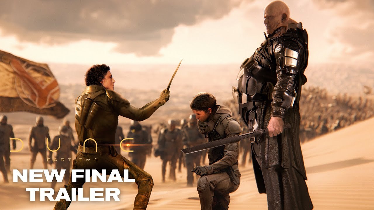 DUNE- PART TWO New Final Trailer (2024) Timothée Chalamet, Zendaya - Warner Bros (HD) - video ...