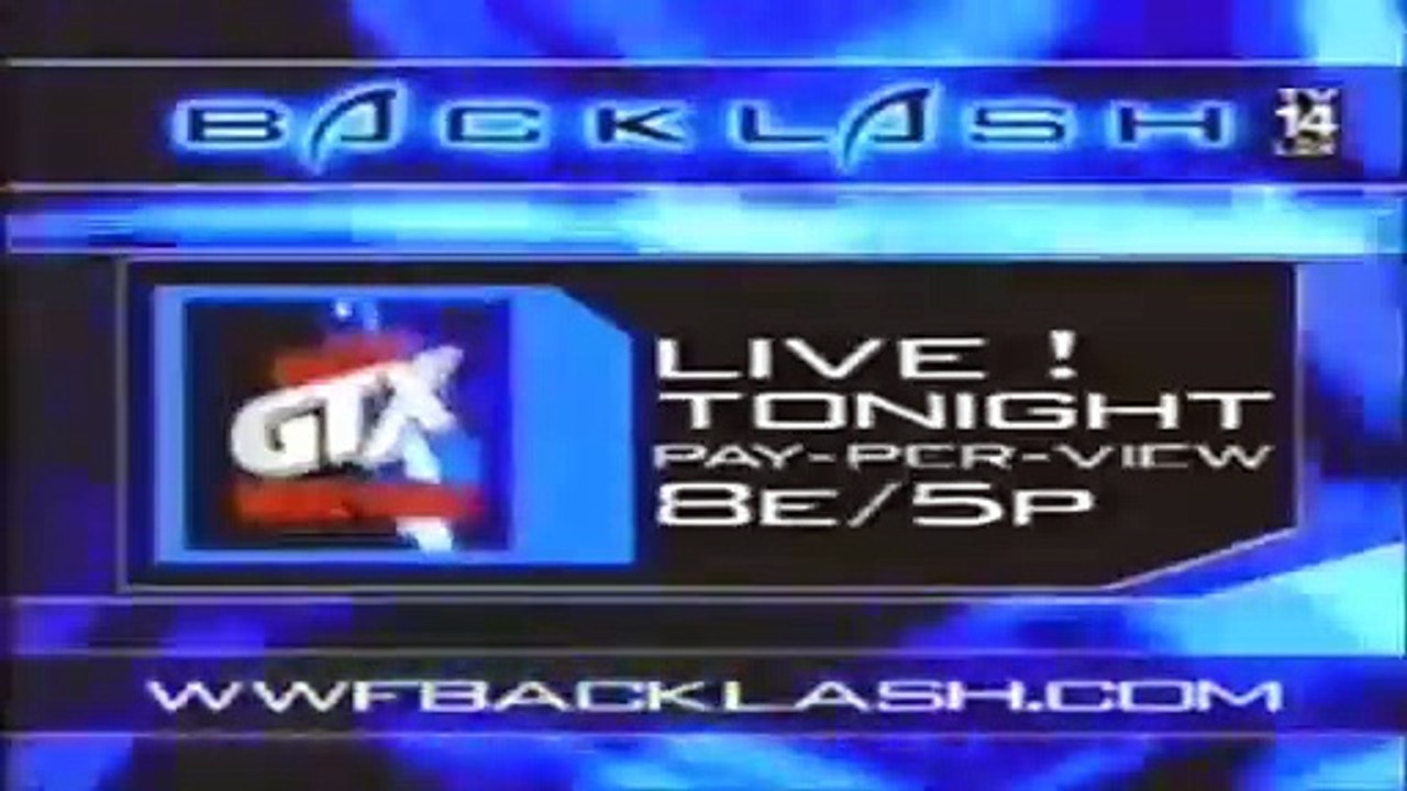 WWE Backlash 2001 Bande-annonce (EN) - Vidéo Dailymotion