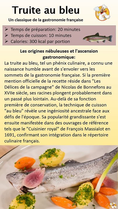 Truite au bleu : Un classique de la gastronomie française - Vidéo ...