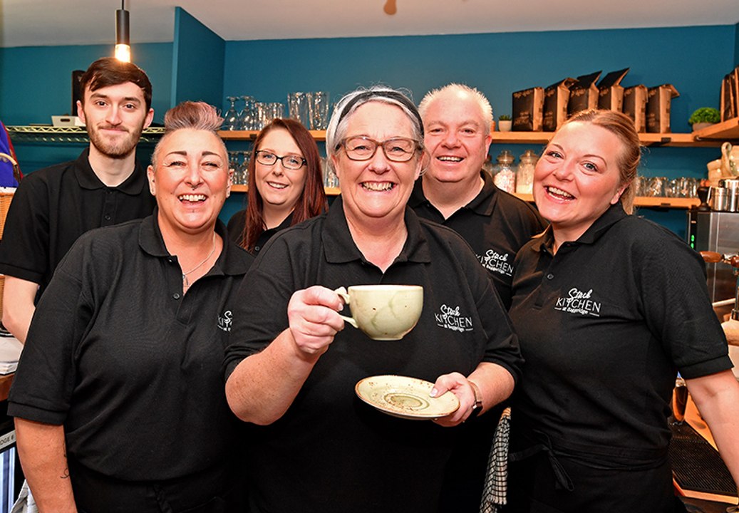 A walk-through the popular Stack Kitchen cafe, based at Baggeridge ...