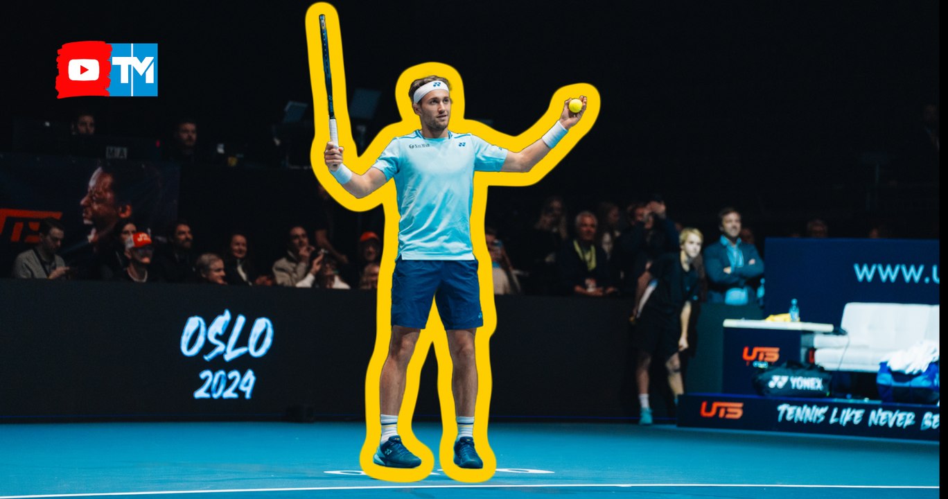 The Viking Holger Rune vs The Ice Man Casper Ruud | UTS Oslo Highlights ...