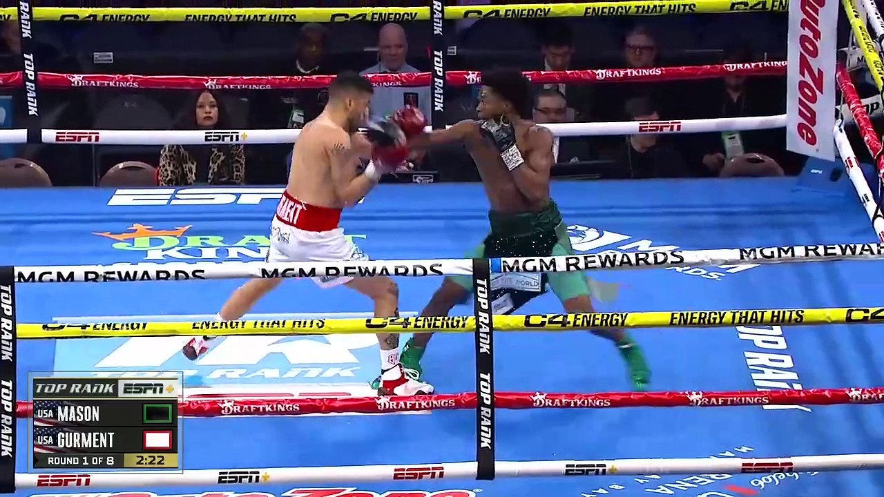 Abdullah Mason vs Benjamin Gurment (08-02-2024) Full Fight - video ...