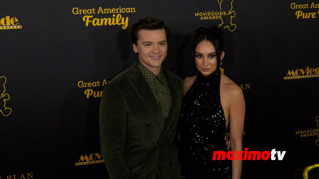 Joel Courtney and Mia Courtney 31st Annual Movieguide Awards Gala Red ...