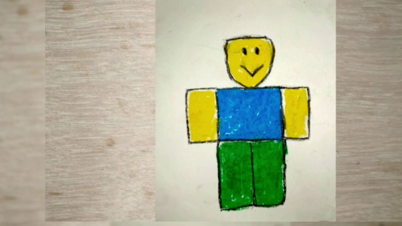 How to draw Roblox Noob - video Dailymotion