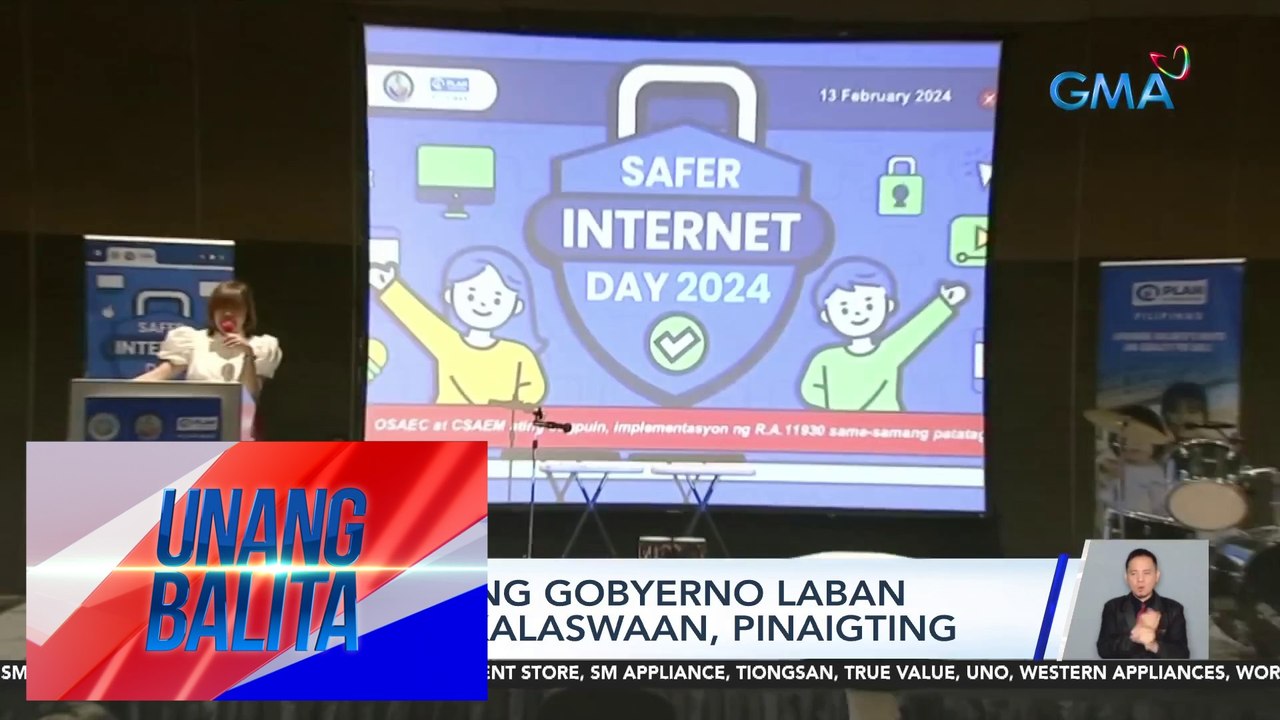 Kampanya ng gobyerno laban sa online kalaswaan, pinaigting | UB - video ...