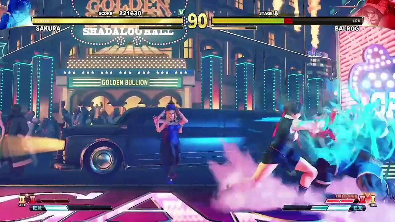 Street Fighter V Story & Arcade {SFA-SF5} - Sakura Kasugano (Eng. Ver ...