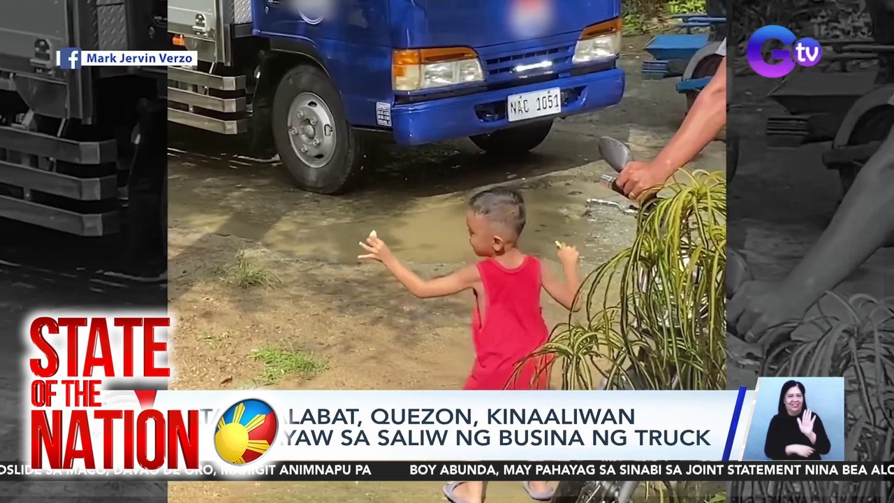 Bata sa Alabat, Quezon, kinaaliwan sa pagsayaw sa saliw ng busina ng truck | SONA - video ...