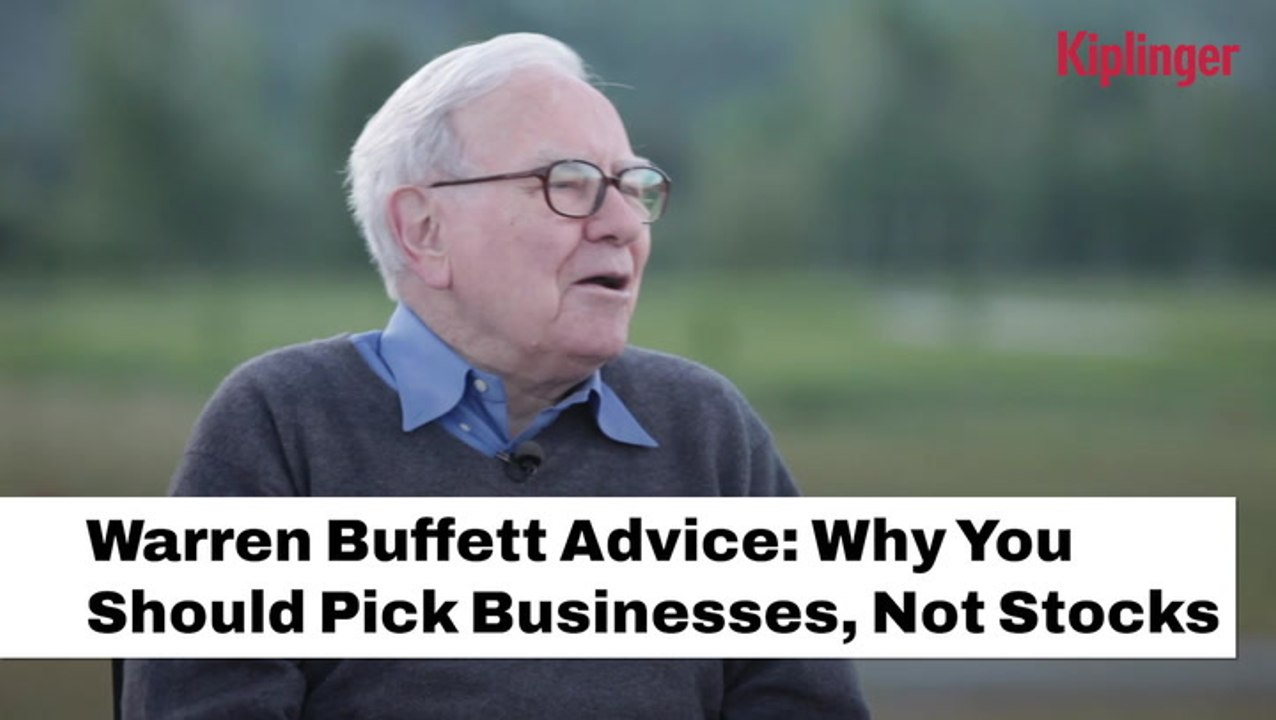 Warren Buffett's Advice Why You Should Pick Businesses, Not Stocks I ...