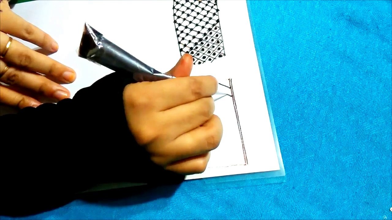 Arabic mehndi class 7 | Very Easy Simple Mehndi design for hands ...