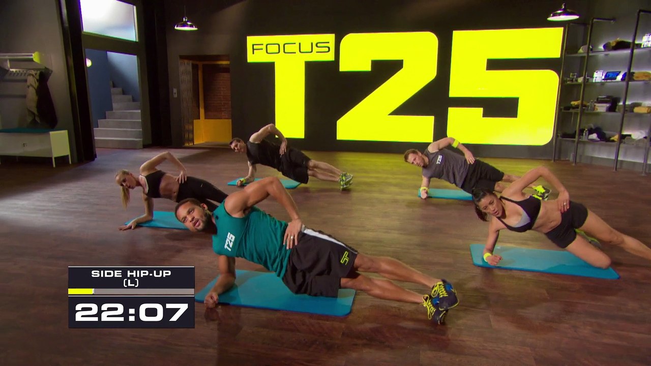 T25 by Shaun T ALPHA abs interval - Vidéo Dailymotion