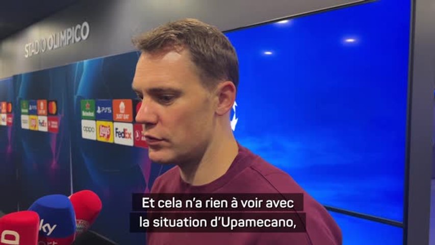 Bayern Munich : Manuel Neuer - "On ne peut s'en prendre qu'à nous-mêmes"