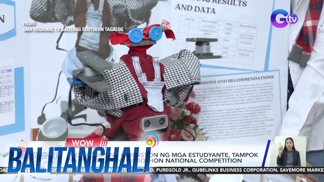 Mga robot na imbensyon ng mga estudyante, tampok sa 9th Philippine ...