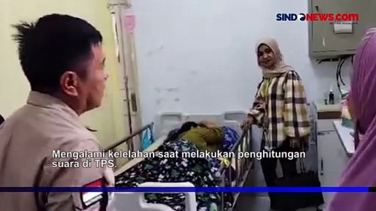 Kelelahan di TPS, Belasan Petugas KPPS di Palopo Tumbang dan Mendapat Perawatan Intensif di RS ...
