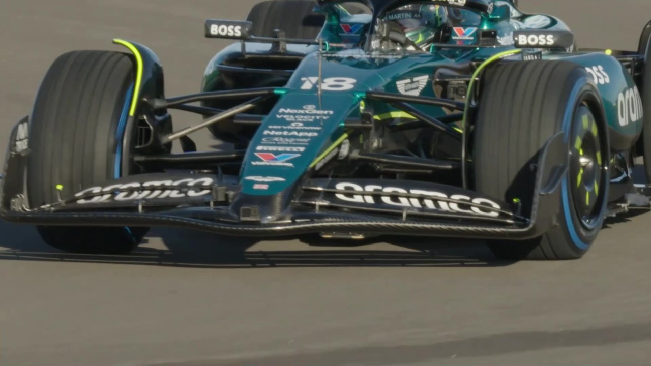 Aston Martin Aramco Formula One® Team - AMR24 Second Run - video ...