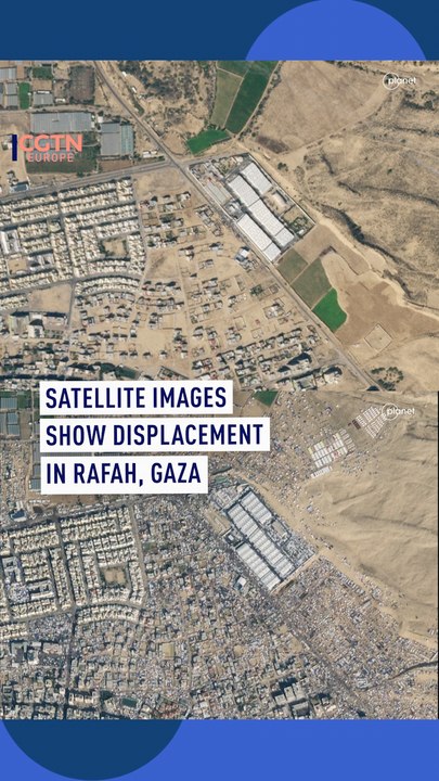 Satellite images show hundreds of thousand displaced in Gaza - video ... Satellite images show hundreds of thousand displaced in Gaza - video ...