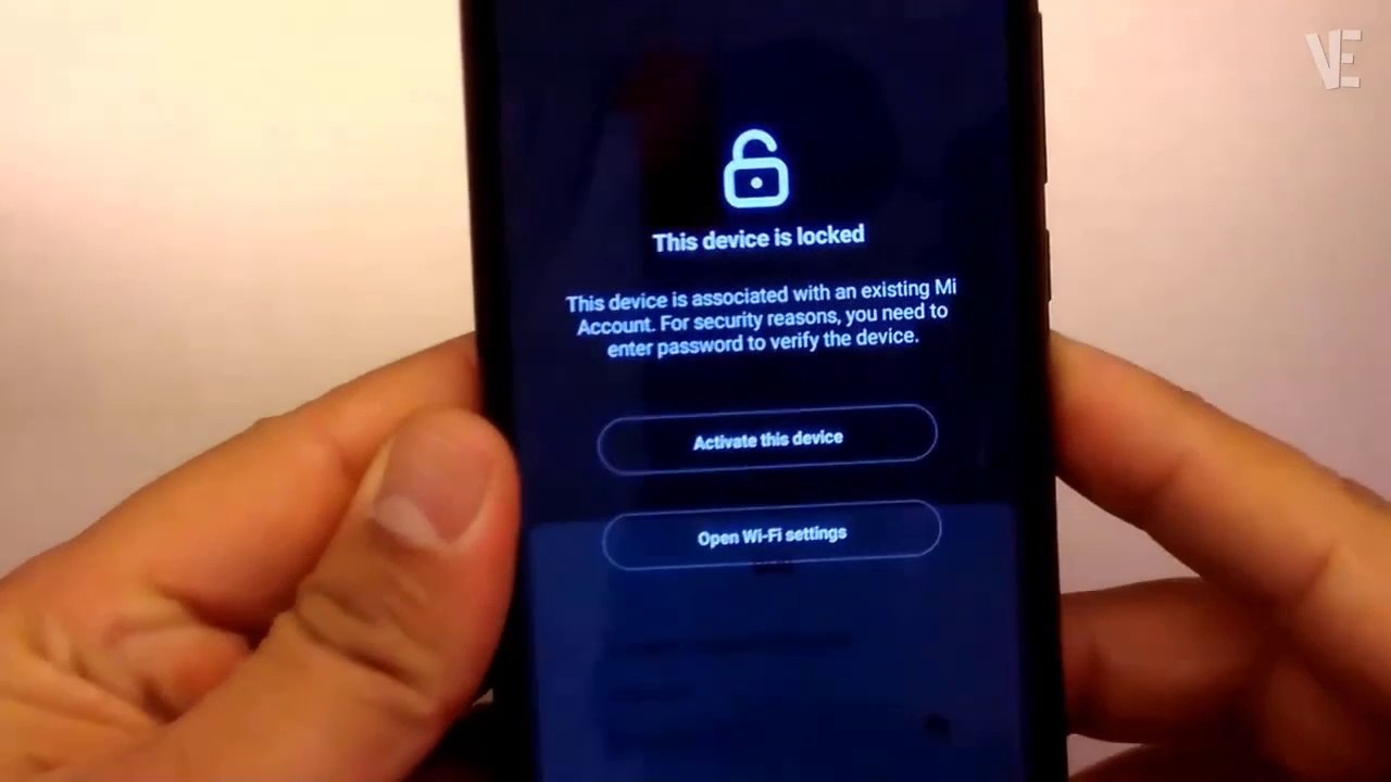 How To Unlock This Device Is Locked And Fix Couldn't Verify Mi Account ...
