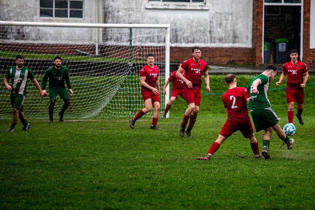 Tregaron Turfs fire seven past Aberystwyth University in the Central ...