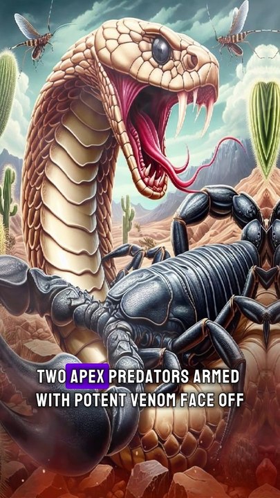 Snake vs. Scorpion: Fighting the strongest poison - video Dailymotion