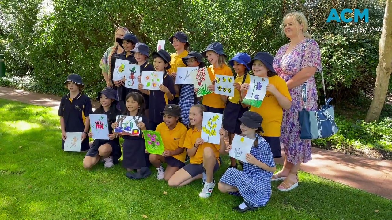 Ngunnawal Primary Students decorate Lodge beehives - video Dailymotion