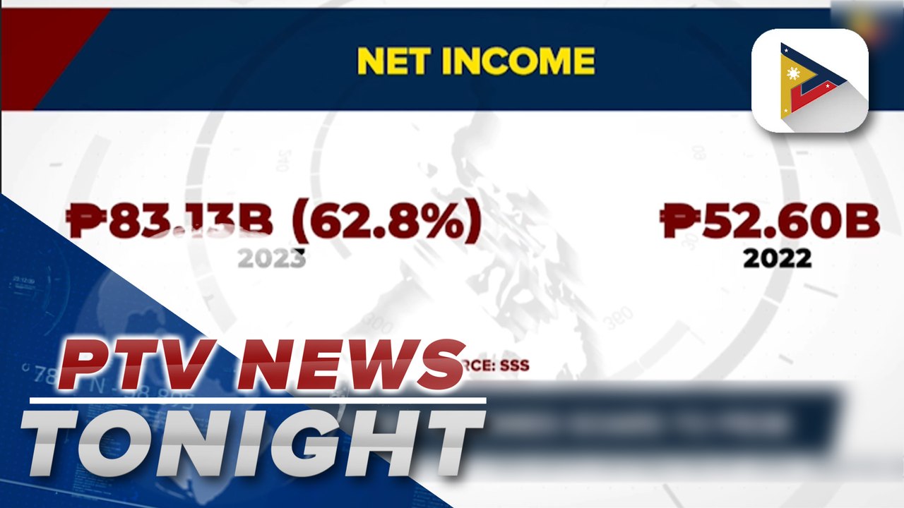 SSS 2023 net incomes soar to P83-B - video Dailymotion