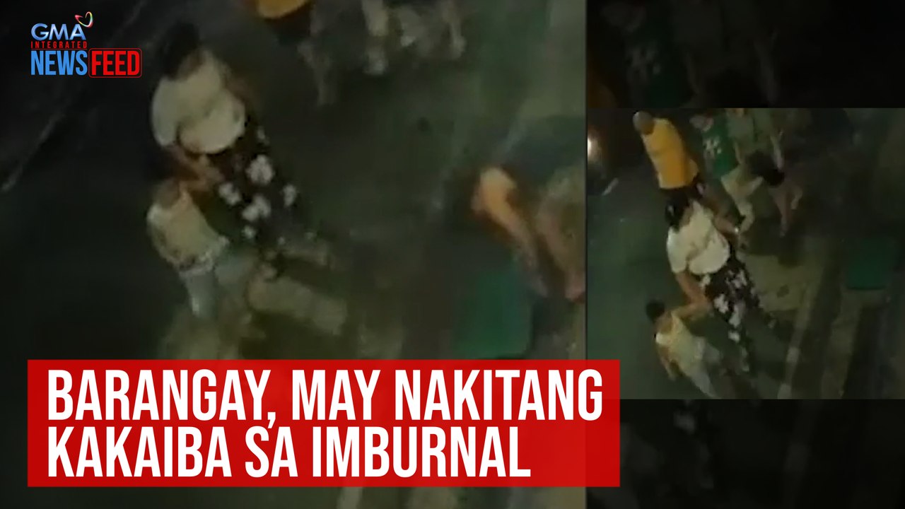 Barangay, may nakitang kakaiba sa imburnal | GMA Integrated Newsfeed ...
