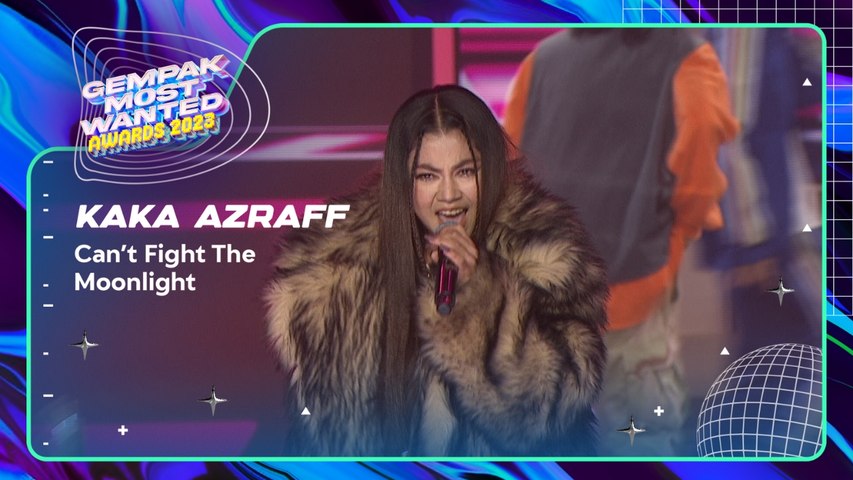 KAKA AZRAFF - CAN'T FIGHT THE MOONLIGHT | GEMPAK MOST WANTED AWARDS ...