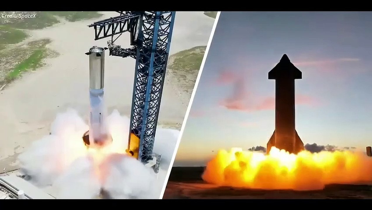 Starship Booster-9 33-Engine Static Fire a Win with Raptor Issues Fixed ...