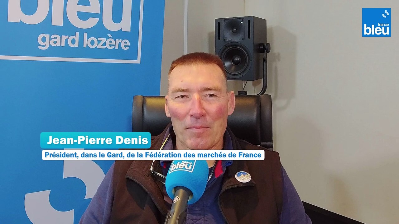 Jean-Pierre Denis, président de la Fédération des marchés de France ...