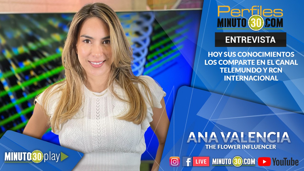 Ana Valencia, the flower influencer - Vídeo Dailymotion