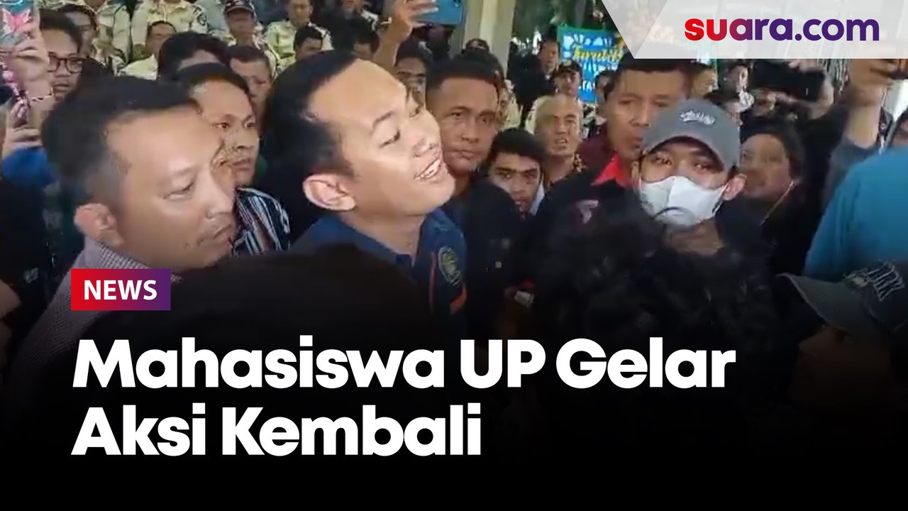 Mahasiswa Gelar Aksi Buntut Rektor Universitas Pancasila Diduga Terlibat Kasus Pelecehan Seksual ...